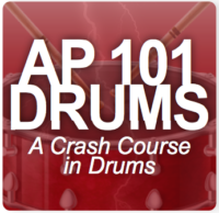 AP 101 DRUMS: A Crash Course in Drums USB Course Set (Includes Online ...