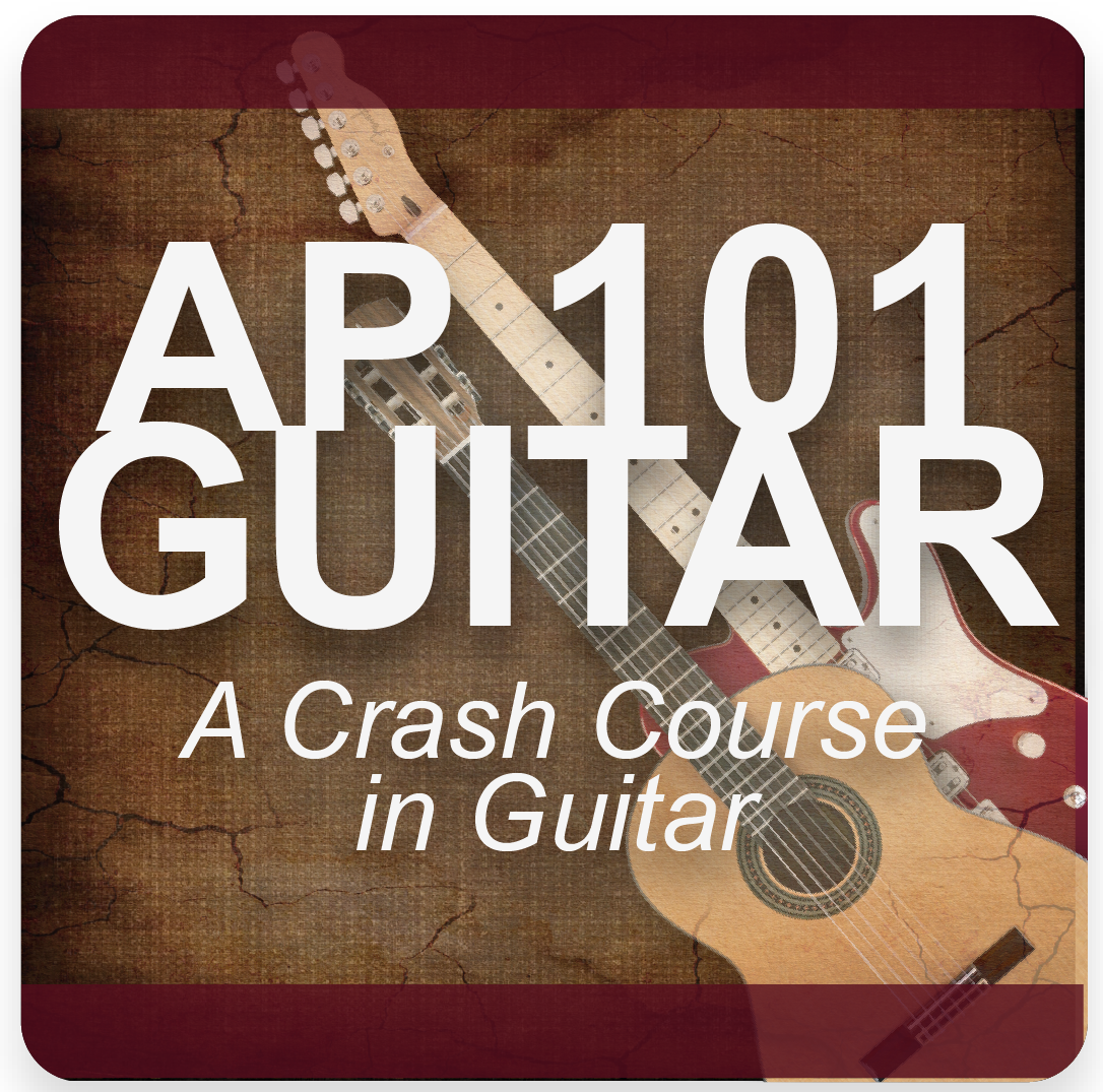 AP 101 GUITAR: A Crash Course in Guitar USB Course Set (Includes Online ...