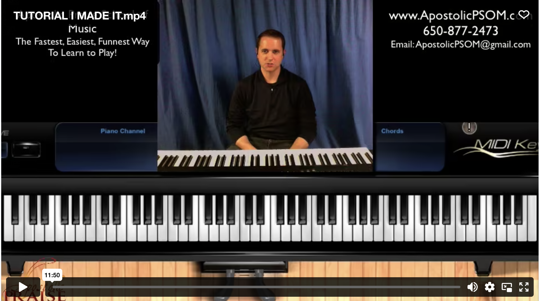 I MADE IT (Saint Johns Ministries song) 12 Minute Video Tutorial ...